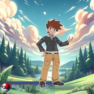 Gary Oak - pokemon goods guide